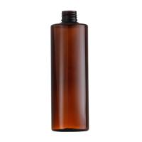 China PET 300ml Trigger Spray Bottle Amber Brown Black White Empty Alcohol Plastic Hair Gel for sale