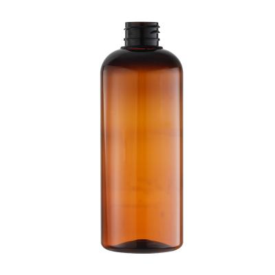 China Brown Transparent Plastic Bottle Can Be Customized Style/Size/Color for sale