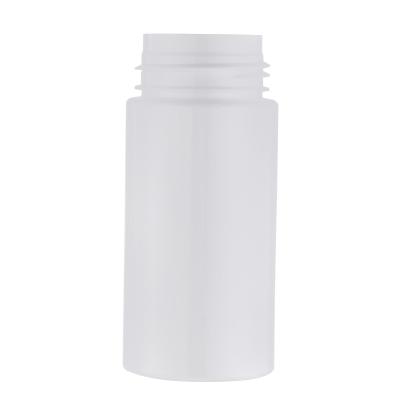 China Essence 300ml Airless Pump Bottle White Empty PP Plastic Cosmetic Packaging Container for sale