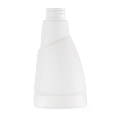 China Bright White Plastic Lotion Bottle 200ml Special Shape Customizable Cosmetic Packaging for sale