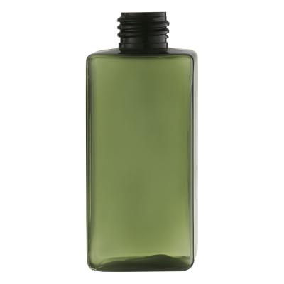 China Green Transparent Plastic Lotion Bottle 110ml Custom for sale