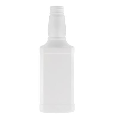China 450ml PET Shampoo Shower Gel Bottle with Long Mouth Large Head Lotion Pump for sale