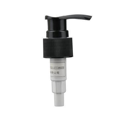 China Resuable Ribbed Closure Plastic Lotion Pump For Liquid Soap for sale