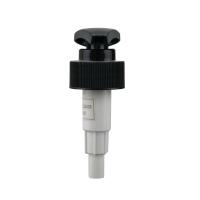 China Screw Lock Lotion Pump Dispenser , 4.4cc Black Soap Dispenser Pump for sale