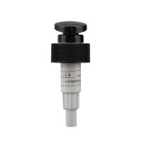 China Screw Lock Lotion Pump Dispenser , 4.4cc Black Soap Dispenser Pump for sale
