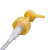China Non Spill Hand Pump Soap Dispenser , 38/400 Soap Dispenser Pump Plastic for sale