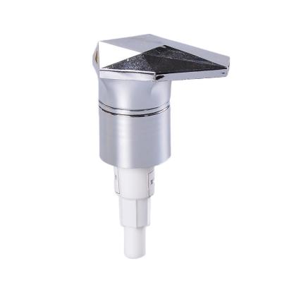 China Aluminium Coating Plastic Lotion Dispenser Pump With Special Head for sale