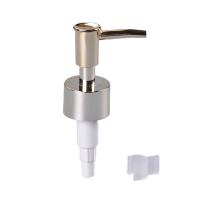 China Aluminium Closure 2g/T Lotion Dispenser Pump With Clipped Lock for sale