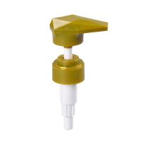 China Silver Golden Ring 4.5ml Lotion Dispenser Pump With Aluminium Closure for sale