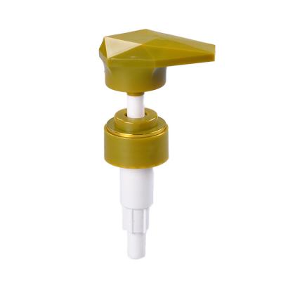 China Silver Golden Ring 4.5ml Lotion Dispenser Pump With Aluminium Closure for sale