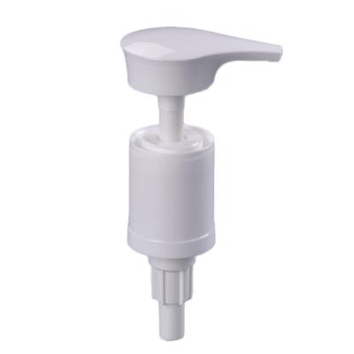 China 32mm Plastic 4ml/T Lotion Dispenser Pump With Ribbed Closure for sale