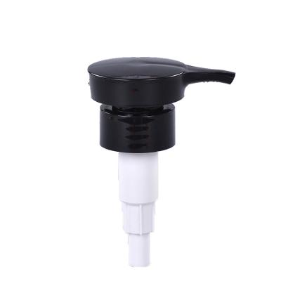 China 28mm Black Round Cosmetic Lotion Pump for Body Wash 2ml Dosage for sale