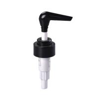 China Black 28mm 2ml/T Lotion Dispenser Pump With Screw Lock for sale
