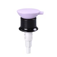 China Purple Leak Proof Lotion Dispenser Pump With Screw Lock for sale