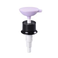 China Purple Leak Proof Lotion Dispenser Pump With Screw Lock for sale