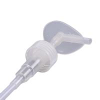China Leak Proof Cosmetic Lotion Pump , Ribbed Closure Plastic Soap Pump for sale