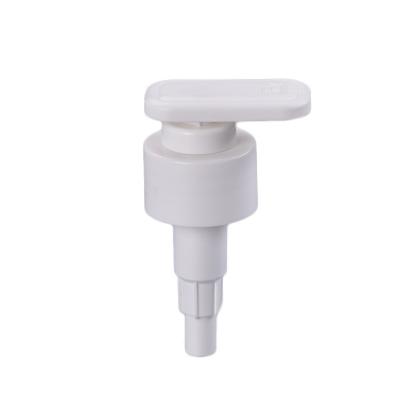 China 28mm PP Rectangular Head Plastic Lotion Pump 2g Dosage for Body Milk for sale
