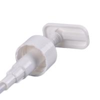 China 28mm PP Rectangular Head Plastic Lotion Pump 2g Dosage for Body Milk for sale