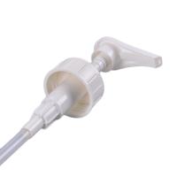China 38mm PP Hand Sanitizer Pump Dispenser Screw Lock 4cc Output 38/400 for Gallon Bottles for sale