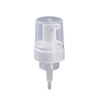 China Non Spill 42/410 Hand Sanitizer Foam Pump with PP Cap for Mousse Bottles 0.4g Dosage for sale
