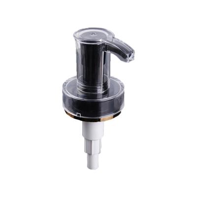 China Acrylic Lotion Dispenser Pump 32/410 Cosmetic Pump for Body Wash Shampoo for sale