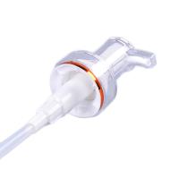 China Silver Ring 32mm Lotion Dispenser Pump For Hair Conditioner for sale