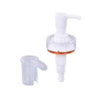 China Silver Ring 32mm Lotion Dispenser Pump For Hair Conditioner for sale