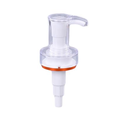 China Silver Ring 32mm Lotion Dispenser Pump For Hair Conditioner for sale