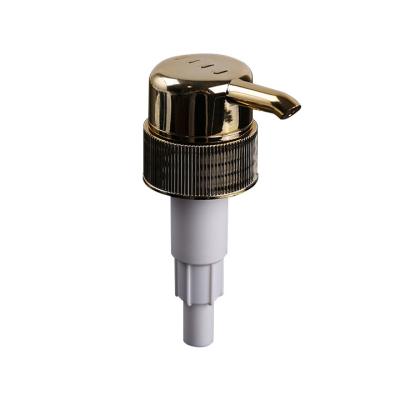 China ISO14001 33mm Liquid Soap Dispenser Pump With Copper Color for sale