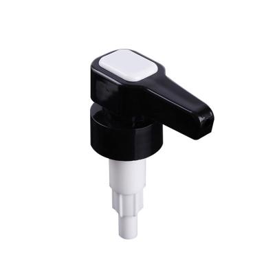 China Screw Lock Soap Dispenser Black Pump , 33/410 Plastic Bottle Pump for sale