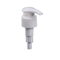 China 24mm White 316SS Spring Plastic Lotion Pump For PET Bottles for sale