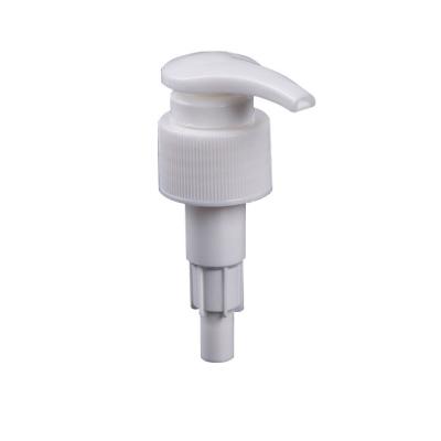 China 24mm White 316SS Spring Plastic Lotion Pump For PET Bottles for sale