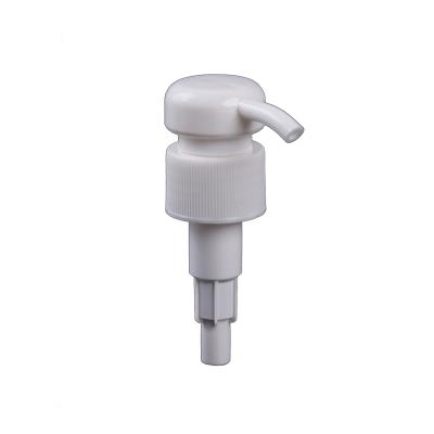 China 24mm PP Plastic Lotion Pump 2cc Dosage Lockable Dispenser for Body Milk Bottles for sale