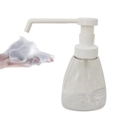 China Medical Ribbed Closure Foam Spray Pump 42/410 for Hand Sanitizer 0.8g Dosage for sale