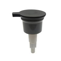 China Smooth Closure Black Dispenser Pump , 33mm Facial Cleanser Pump for sale