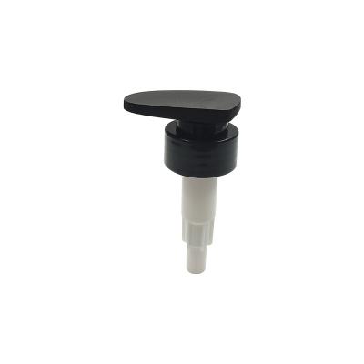 China Ribbed Closure Black Soap Pump Replacement , 33/410 Foaming Soap Dispenser Pump for sale