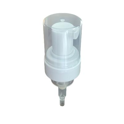 China Lead Free 0.8cc Hand Sanitizer Foam Pump Chemical Resistant 30/410 PP Cap for sale