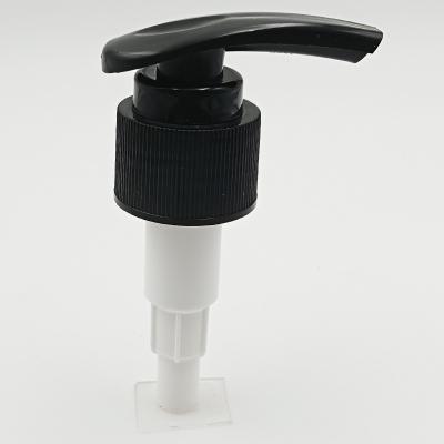 China Black Stripe Plastic Pump Head 2.0ml Custom UV Closure PP Dispenser for sale