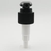China Black Stripe Plastic Pump Head 2.0ml Custom UV Closure PP Dispenser for sale