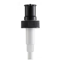 China 28/410 Black Lotion Pump Long Nozzle Customizable 4g Dosage for Hand Wash Body Lotion for sale