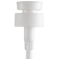 China OEM Gallon Hand Sanitizer Pump White Matte Round Emulsifying Pump for sale