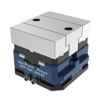 China Dual Station High Precision Multi Axis CNC Pneumatic Vise for Automation for sale