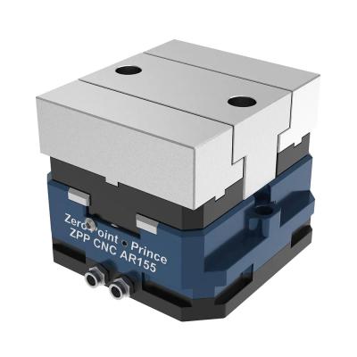 China Dual Station High Precision Multi Axis CNC Pneumatic Vise for Automation for sale