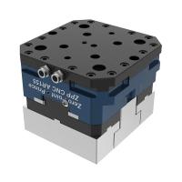 China Dual Station High Precision Multi Axis CNC Pneumatic Vise for Automation for sale