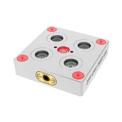 China High Precision Manual Zero Point Plate for 3Axis 4Axis CNC Workholding Fixtur for sale