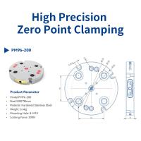 China Robust Manual Clamping Fixture for 4 Axis CNC Self Centering Vise Plate for sale