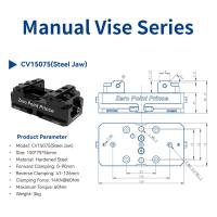 China Precision Alloy Steel Self-Centering Assembly for CNC Vise for sale