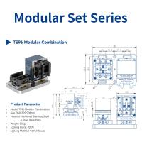 China Versatile 3 Axis Modular Workholding Fixture for Self Centering Vise for sale