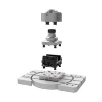 China Automated Pneumatic Zero Point Plate for 4axis 5axis CNC Fixture for sale