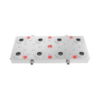 China Automated Dual Station Zero Point Plate with Self Centering Workholding for sale